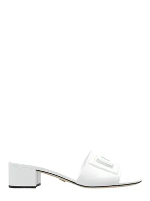 Dolce & Gabbana Dna 40mm Dg Millennials Sandals - White