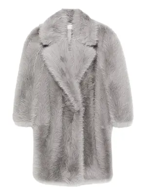 Sportmax Faux-fur Coat - Grey