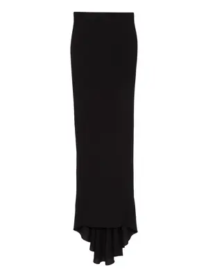 Rick Owens Pillar Maxi Skirt - Black