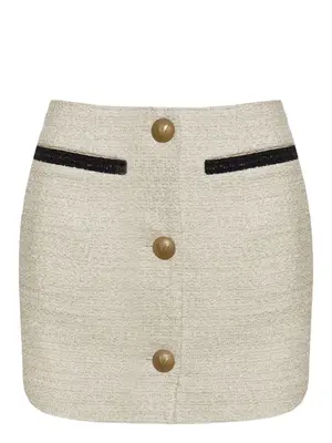 VETEMENTS VETEMENTS Tweed Mini Skirt