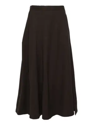 Y’S Y's Decorative-Stitching Midi Skirt