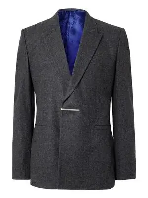 Givenchy Wool-flannel Suit Jacket - Gray