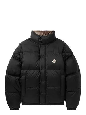 Moncler Reversible Convertible Down Jacket - Black