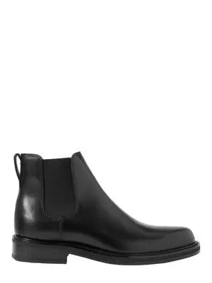 Mr P. Olie Leather Chelsea Boots - Black