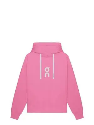 On Club Oversize Organic Cotton-blend Hoodie - Bubblegum