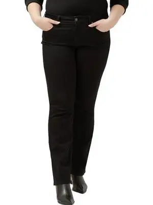 SILVER JEANS CO. Suki Curvy Mid-rise Bootcut Jeans - Black