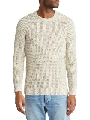 THE NORMAL BRAND Nep Crewneck Sweater - Cream