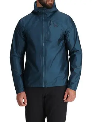 OUTDOOR RESEARCH Helium Rain Ultralight Hooded Jacket - Cenote