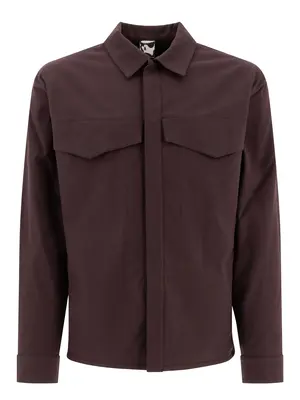 GR10K Alpha' Overshirt - Bordeaux