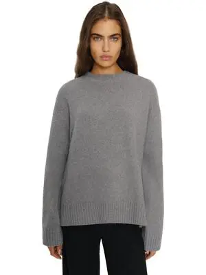 REFORMATION Cove Cashmere Oversized Crew Sweater Husky