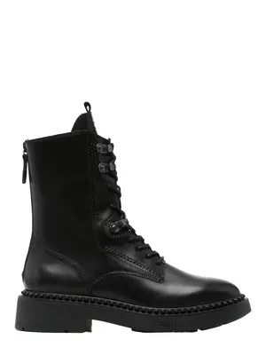Ash Marlow Leather Boots - Black