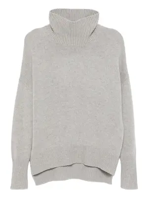 LISA YANG Heidi Cashmere Sweater - Grey