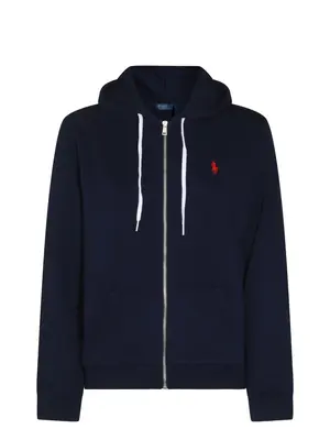 Polo Ralph Lauren Cotton Hoodie - Blue