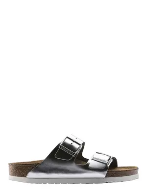 BIRKENSTOCK Arizona Sandals - Silver