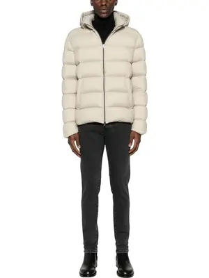 Herno Quilted Down Jacket - Neutrals
