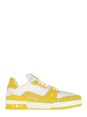 LOUIS VUITTON Trainer Low #54 Mini Monogram - Yellow
