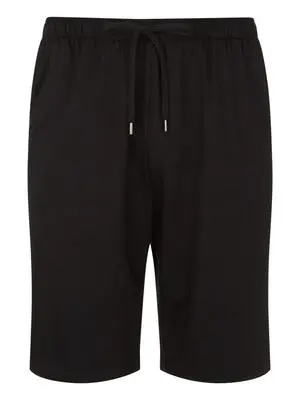 Derek Rose Basel Lounge Shorts - Black