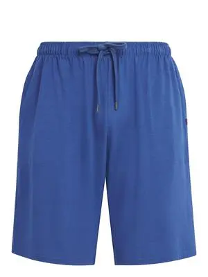 Derek Rose Basel Lounge Shorts Blue