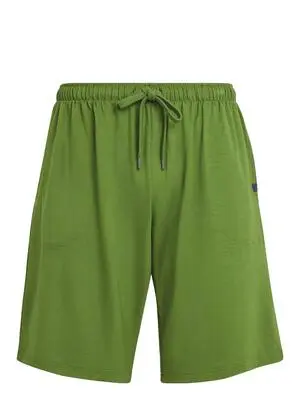 Derek Rose Basel Lounge Shorts Green