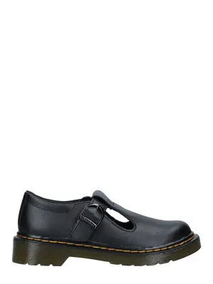 Dr. Martens Leather Polley Mary Janes - Black