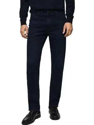Mango MANGO Patrick Slim-Fit Jeans Deep Dark Blue