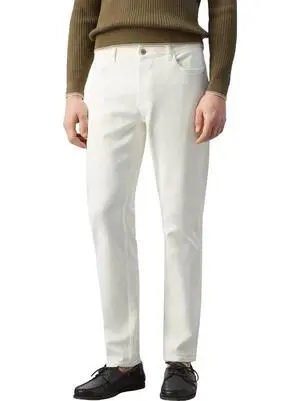 Mango Patrick Slim-fit Jeans - Off White