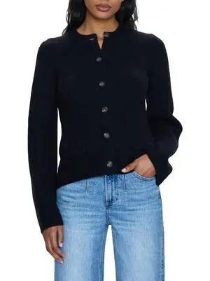 PISTOLA Dani Patch Pocket Cardigan - Noir