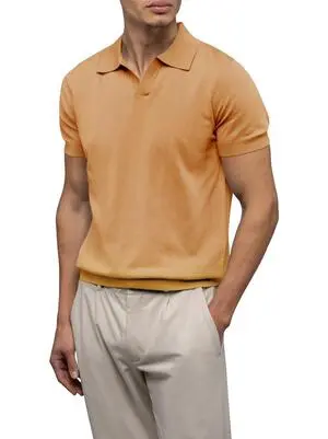 CUTS Istanbul Johnny Collar Cotton Bend Polo Meerkat