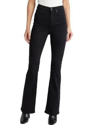 Rag & Bone Flexi Peyton High-waist Bootcut Jeans - Black