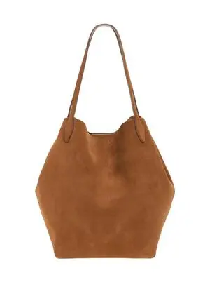 Madewell Madewell Oversized Suede Shopper Dried Acorn