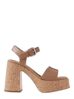 Stella McCartney Skyla VEGEA® Platform Sandals Neutral