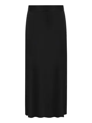 Elisabetta Franchi Midi Skirt - Black