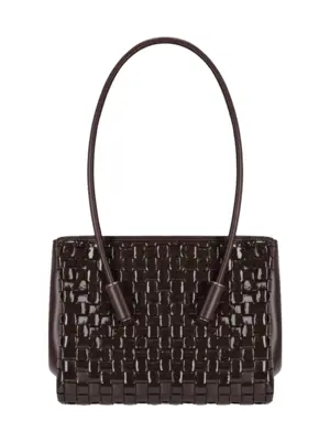 THEMOIRE Leila Naplak Fondant Shopper - Brown