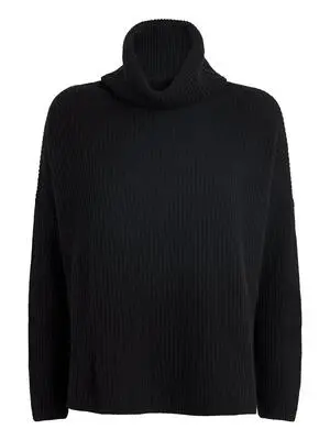 Max & Co. Cashmere Rollneck Sweater - Black