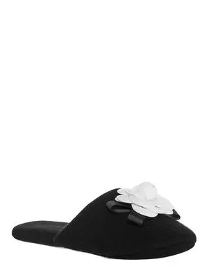 ARLOTTA Rose Slipper - Black