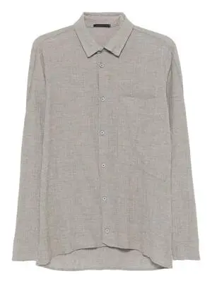Transit Crinkled Shirt - Grey