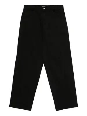 Andrea Ya'aqov Wide-leg Jeans - Black
