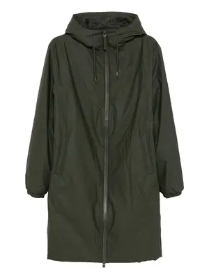 Rains Lojha Mid-length Coat - Green