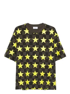 Off-White Stars Ao Skate T-shirt - Green