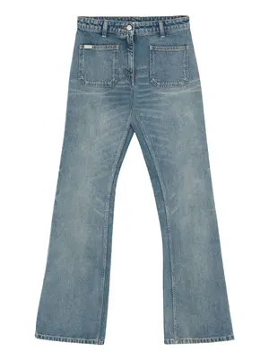 COURREGES Bootcut Jeans - Blue
