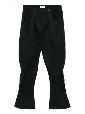 OFF-WHITE Strap-Detail Cargo Trousers