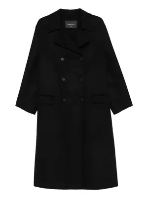 Fabiana Filippi Double-breasted Coat - Black