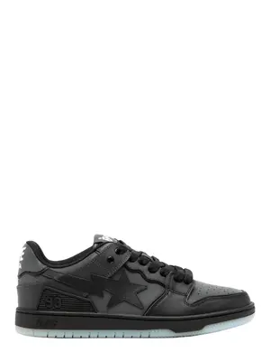 A BATHING APE® Sk8 Sta #5 Sneakers - Black