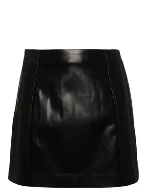 TOUT A COUP Tout A Coup Faux Fur Mini Skirt