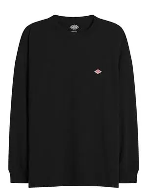 DANTON Long Sleeve Logo T-shirt - Black