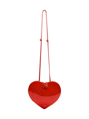 Alaïa ALAÏA Le Coeur Cross-body Bag Red