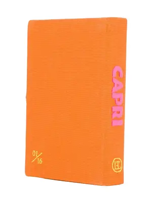 Assouline Capri Book Clutch - Orange