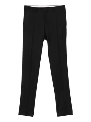Canali Wool Trousers - Black