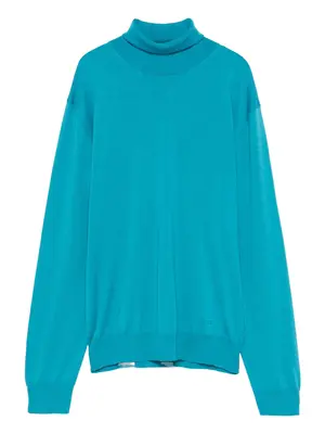 Valentino Garavani Turtleneck Sweater - Blue