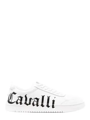 Just Cavalli Logo-print Sneakers - White